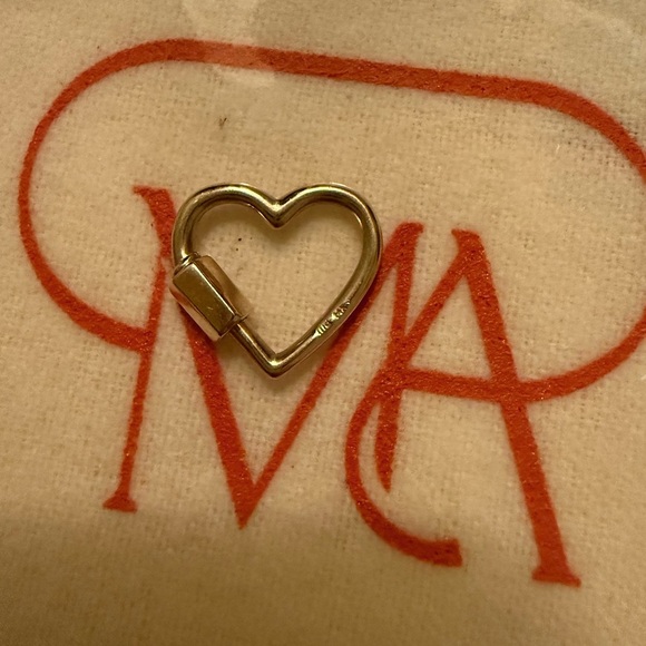 Marla Aaron | Jewelry | Marla Aaron Baby Heart Lock In Yellow Gold ...